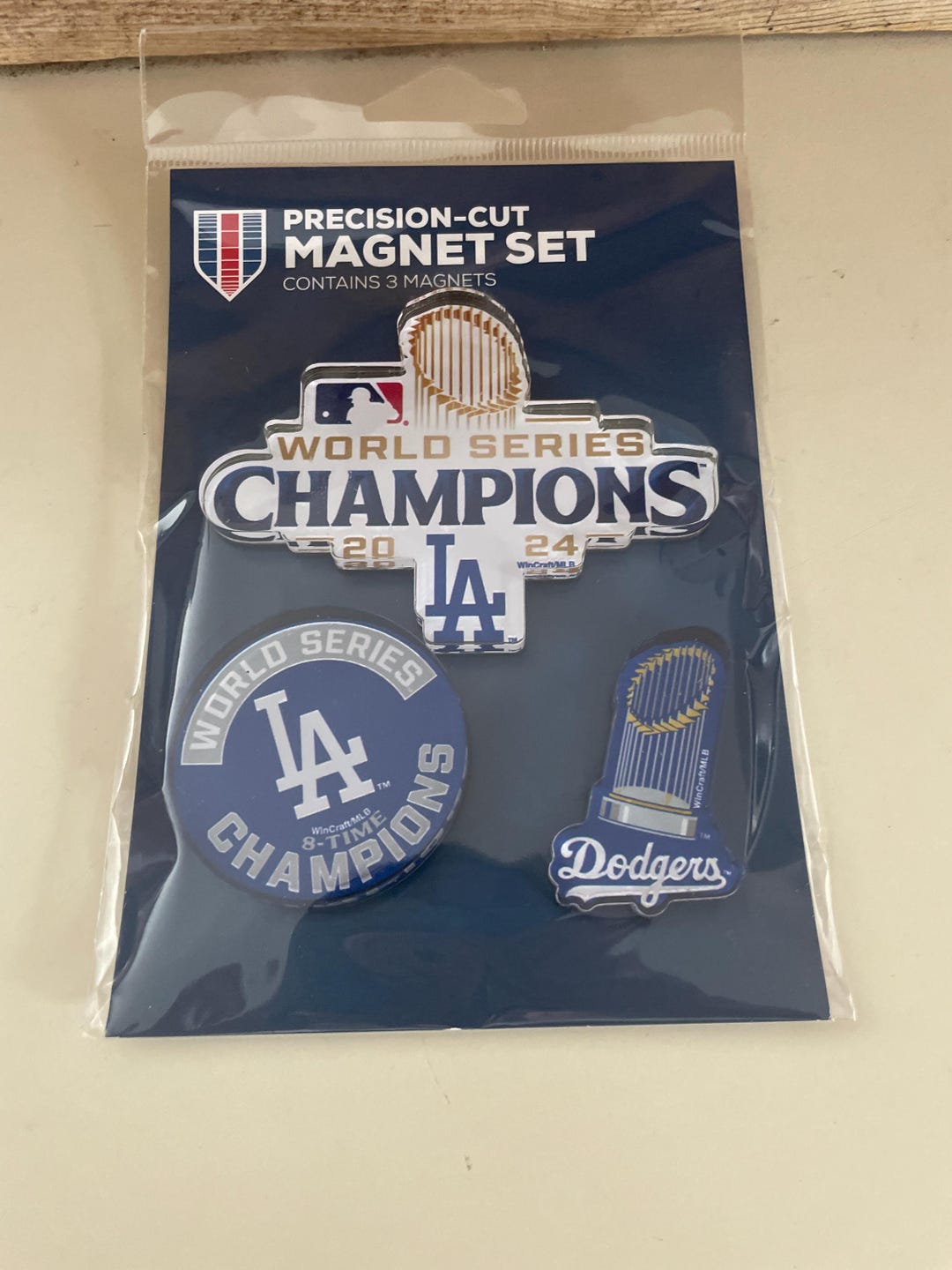 Dodgers Magnet Set Champions 3 Magnets - Etsy