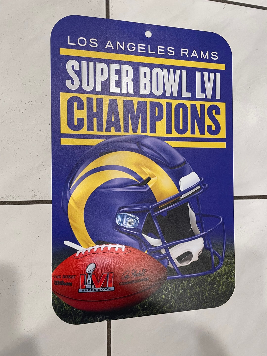 Rams Champions Locker Room Sign 11x17 - Etsy