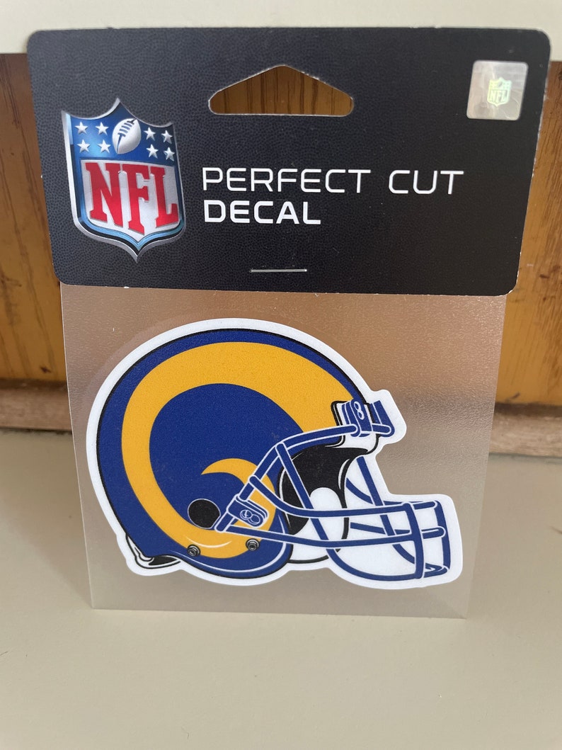 Rams Helmet Decal 4x4 Perfect Die Cut - Etsy