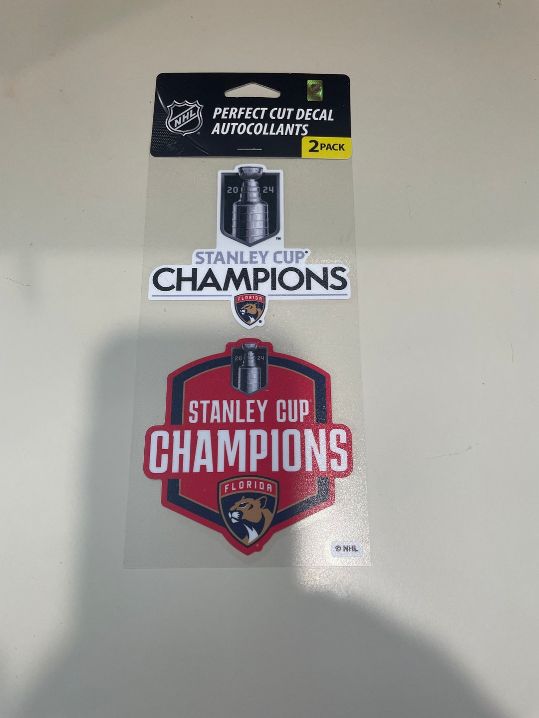 Florida Panthers Champions Decal Set - Etsy