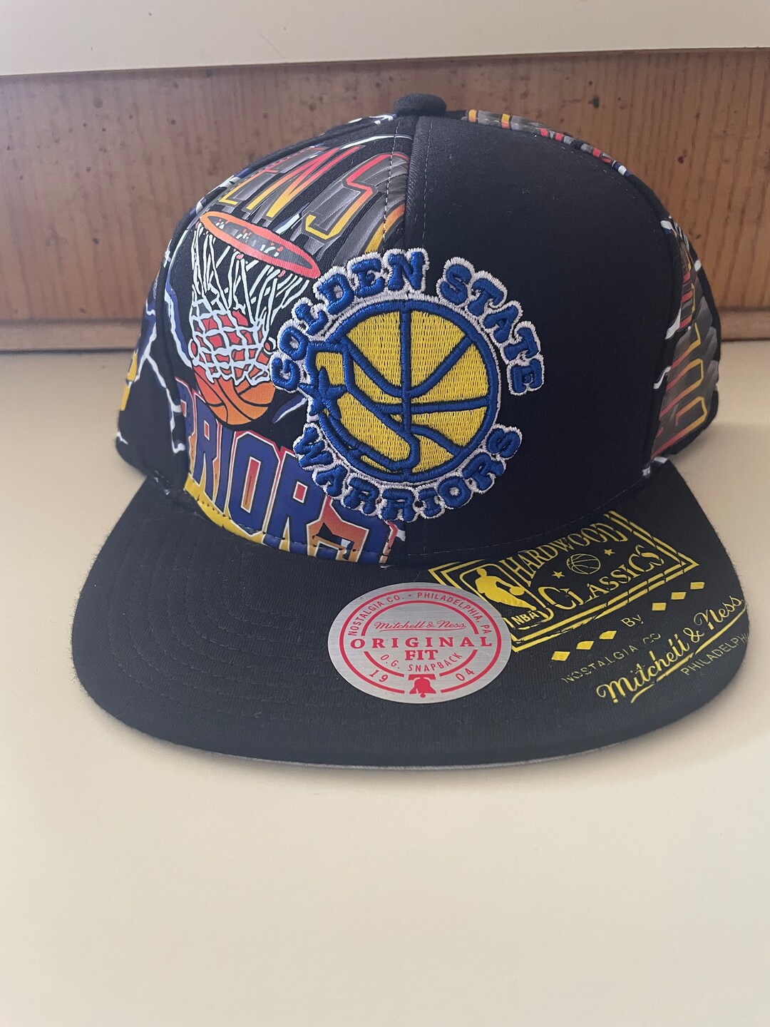 Warriors Snapback All Over Print Unique Style - Etsy