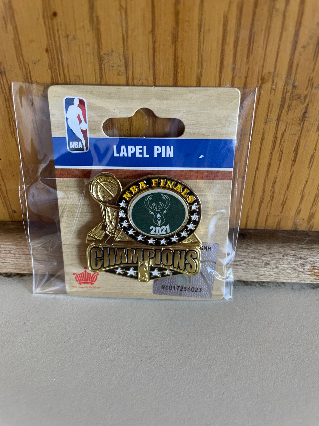 Milwaukee Bucks 2021 NBA Champions Pin - Etsy