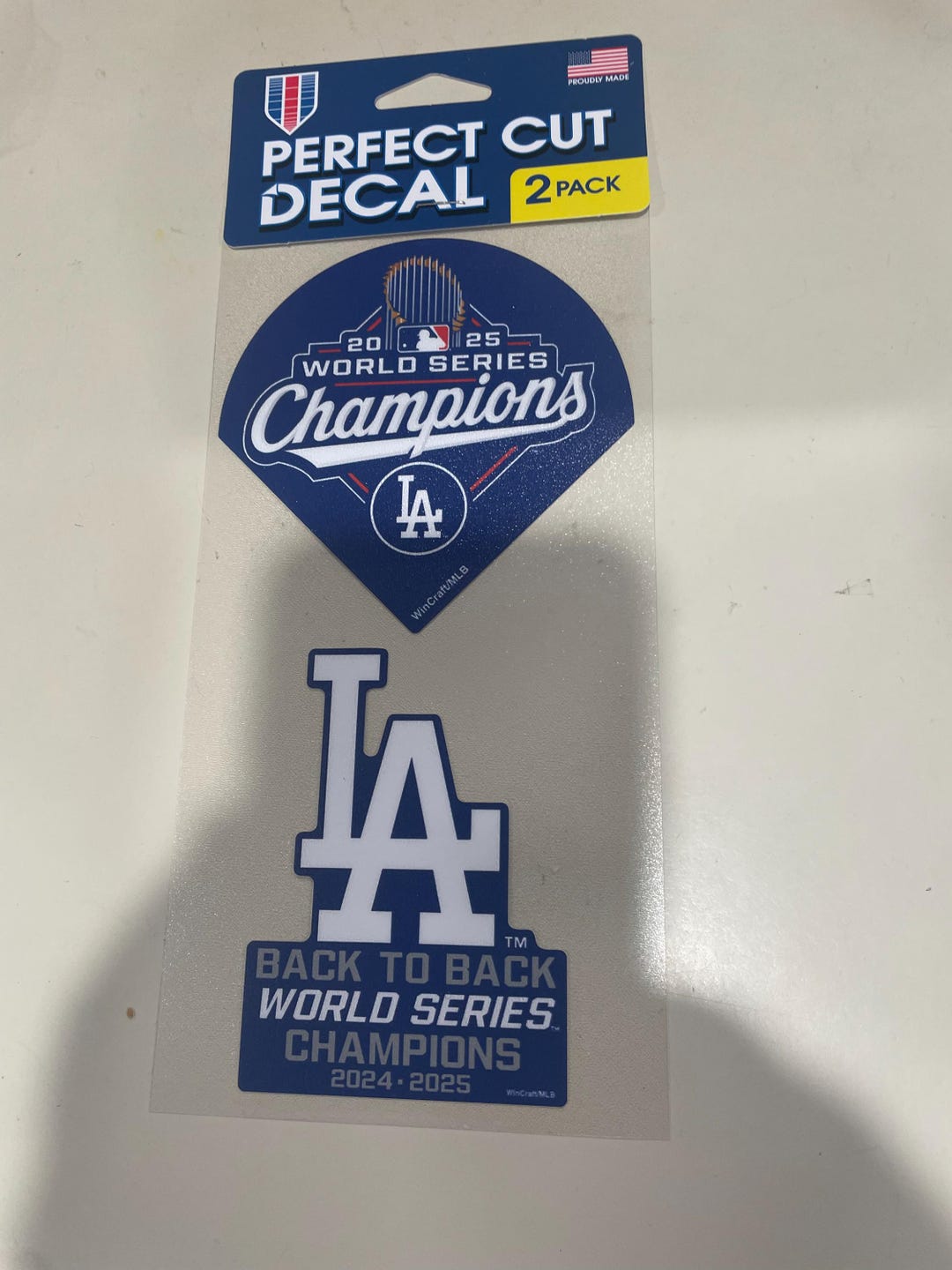 Dodgers 2025 Champions Decal Set Decals Water Bottle Window Laptop - Etsy