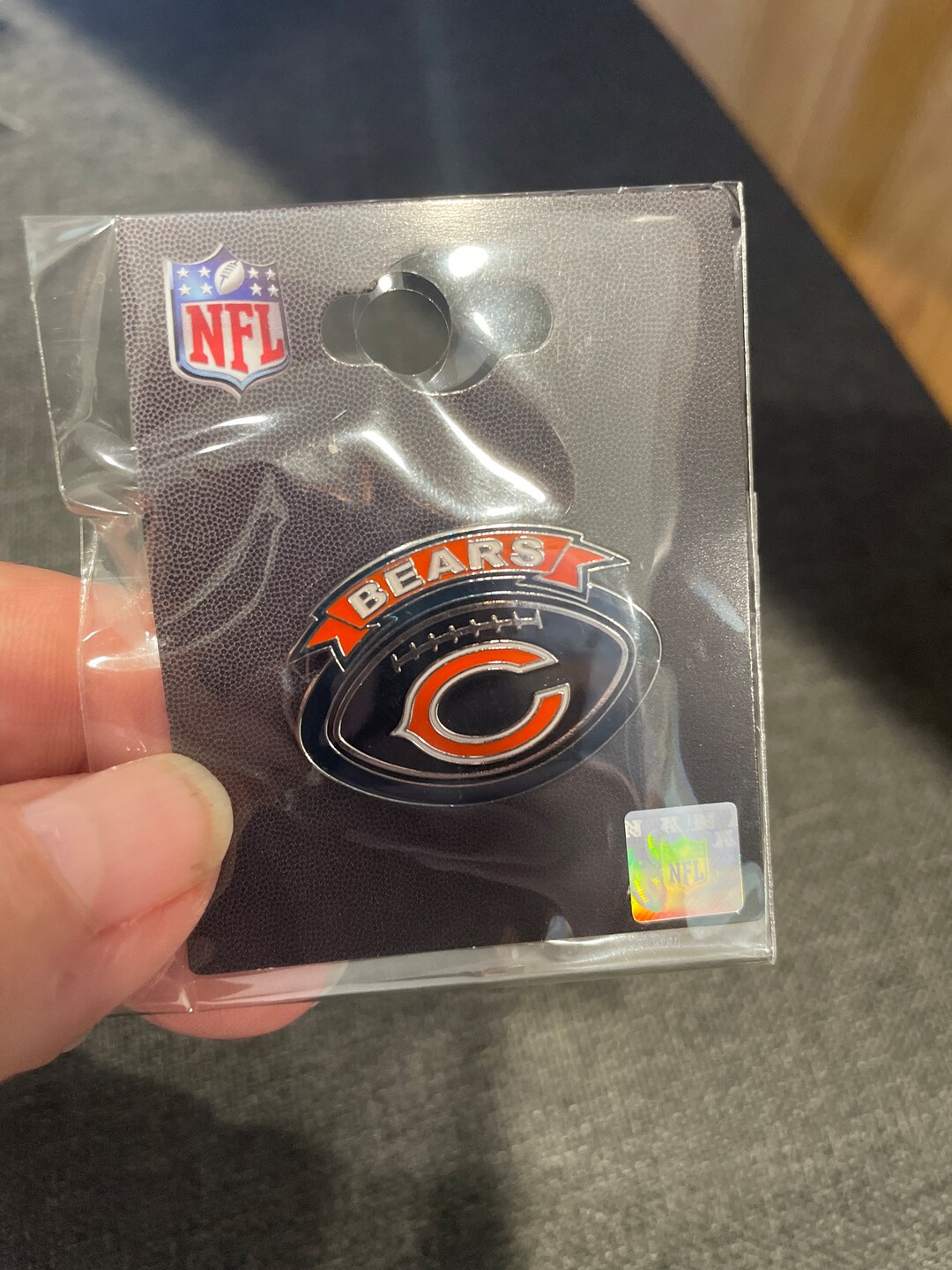 Chicago Bears Pin Touchdown Hat Lapel Collector - Etsy
