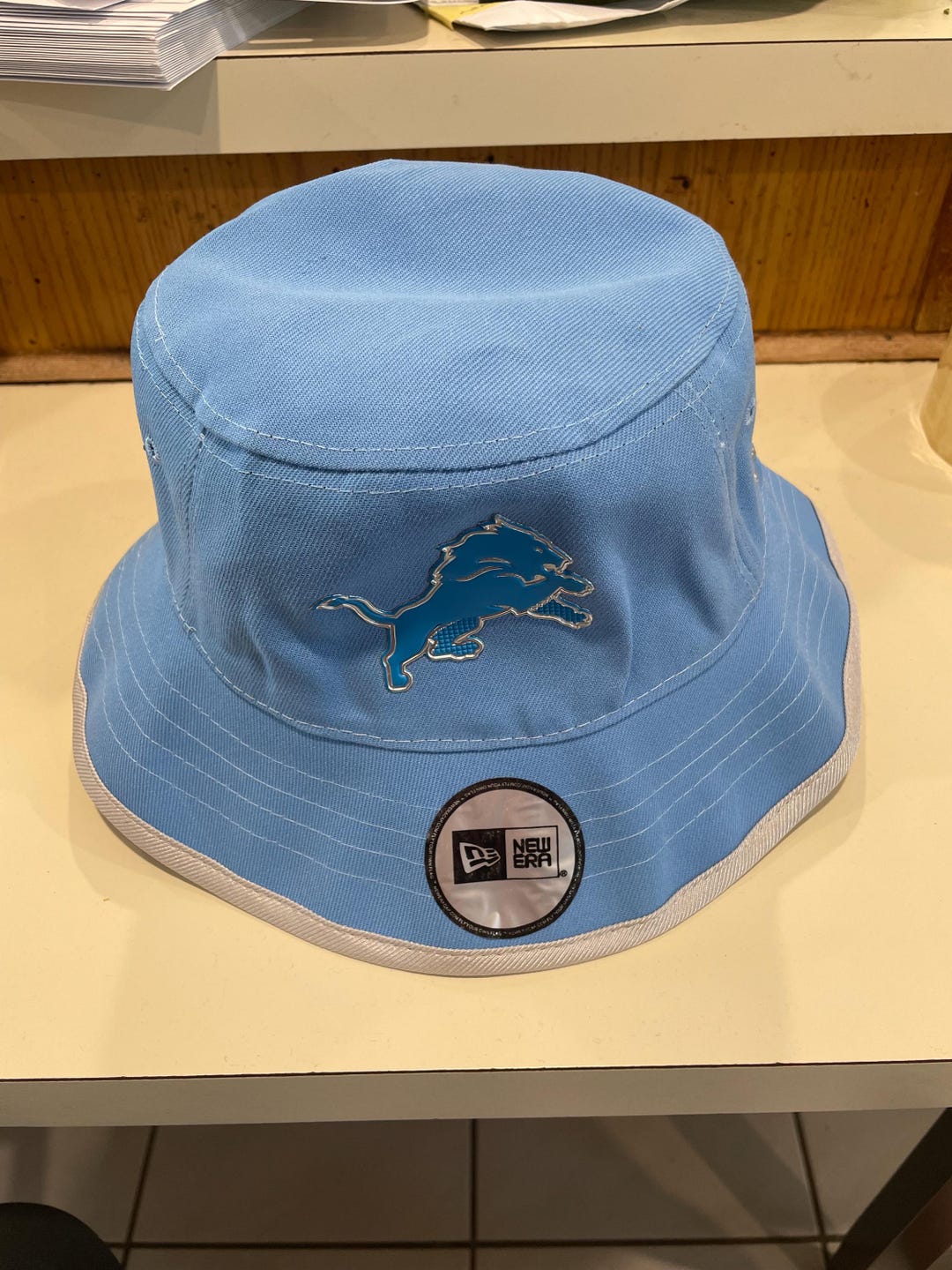 Detroit Lions Unique Hat OSFA Bucket - Etsy