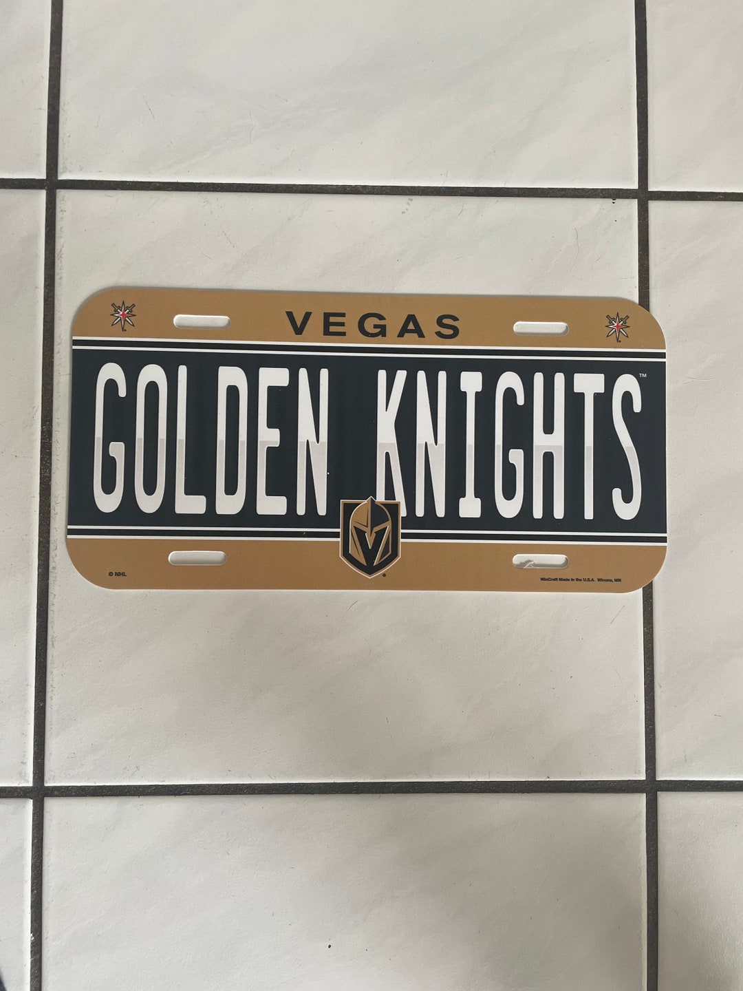 Las Vegas Golden Knights License Plate - Etsy