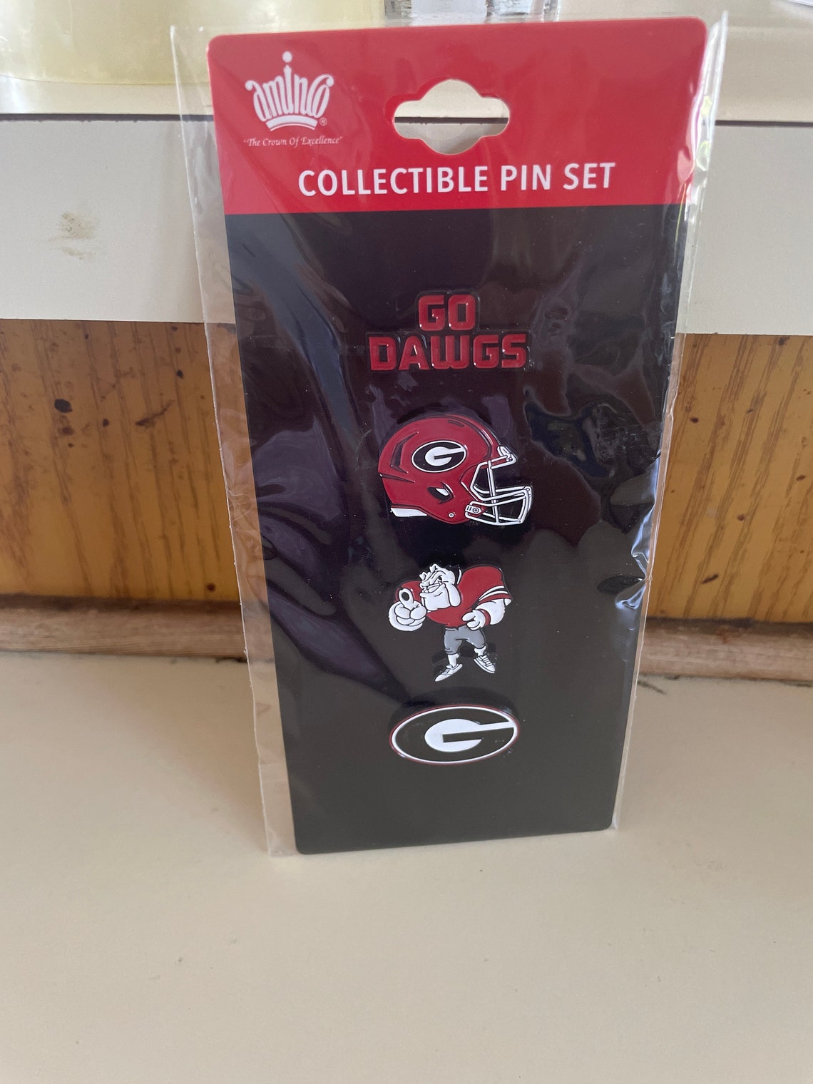 Georgia Bulldogs Pin Set Hat Lapel Collector Champs - Etsy