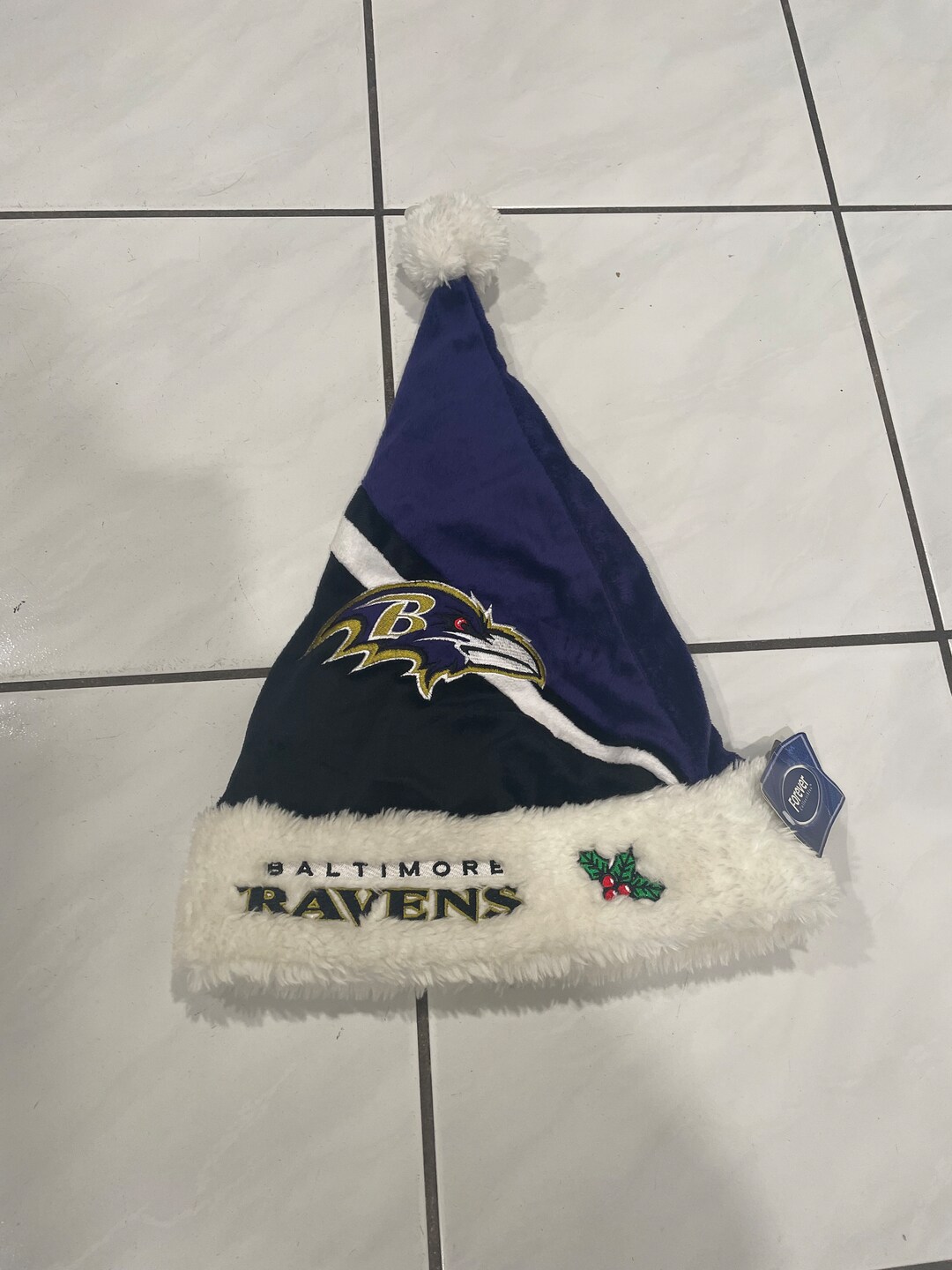 Baltimore Ravens Santa Hat - Etsy