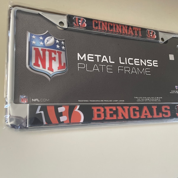 Bengals Car Plate - Etsy