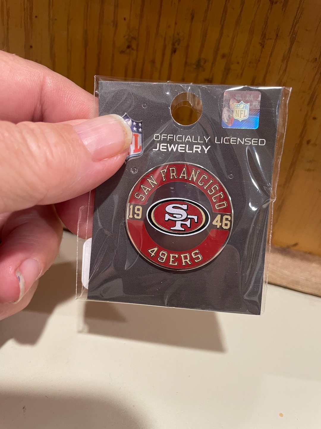 San Francisco 49ers Pin Est . 1946 Hat Lapel Collector - Etsy