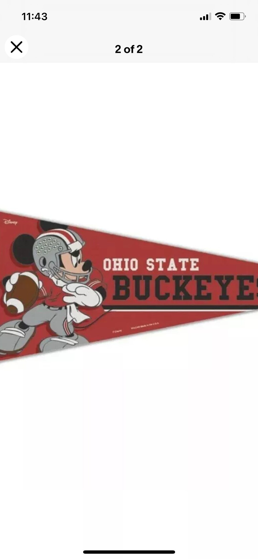 Ohio State Buckeyes Unique Premium Felt Pennant - Etsy