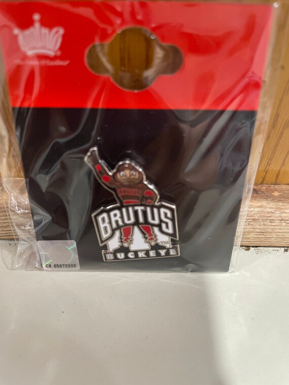 Ohio State Pin Brutus Buckeye Rare Hard to Find | Etsy