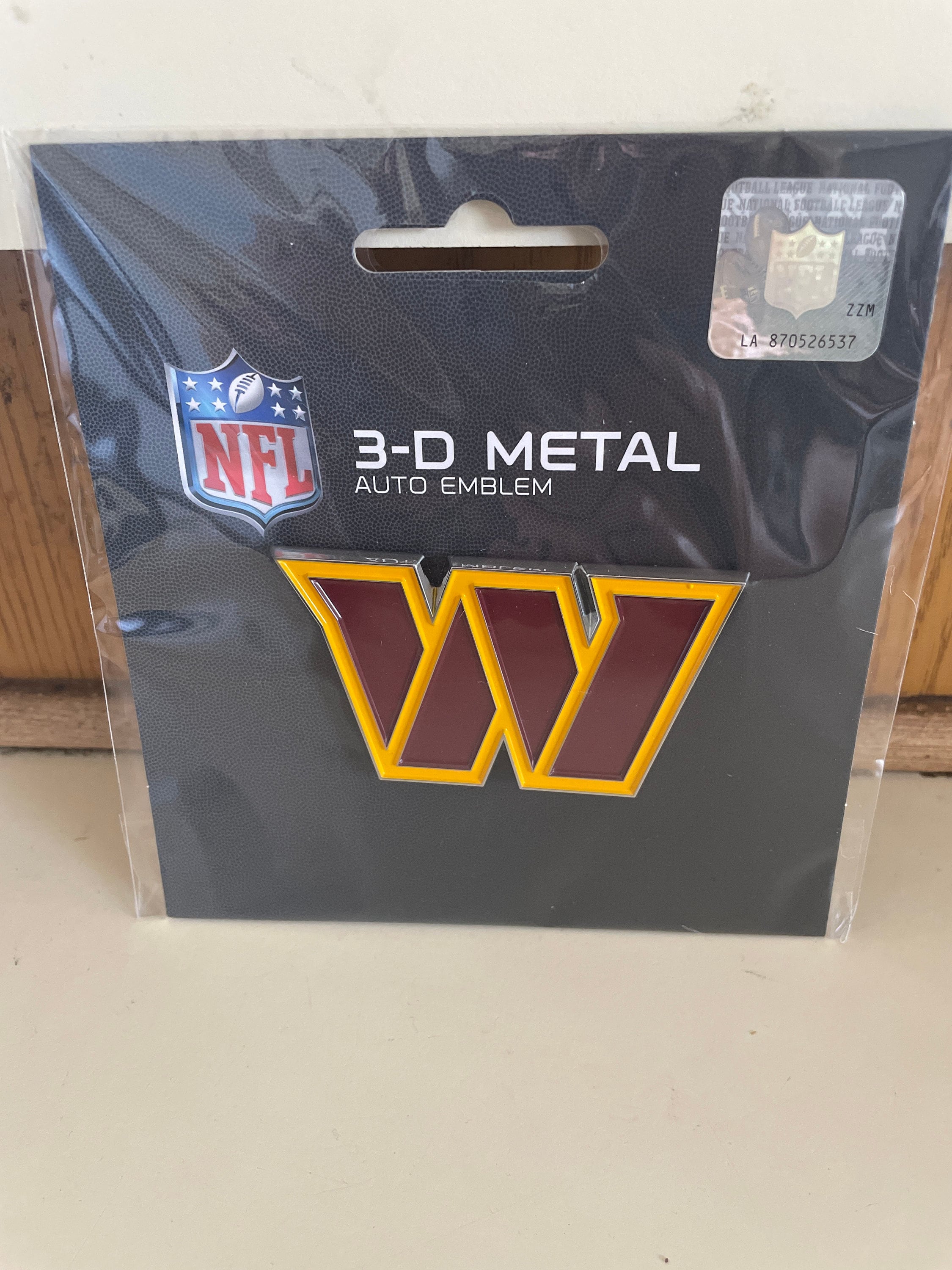 Washington Commanders Decal Thick Top Quality - Etsy