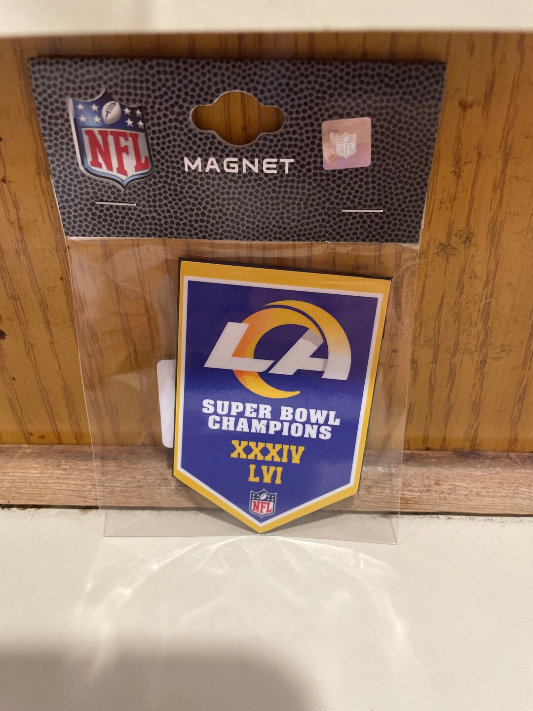 Rams Champions Banner Magnet Rare Hard to Find - Etsy