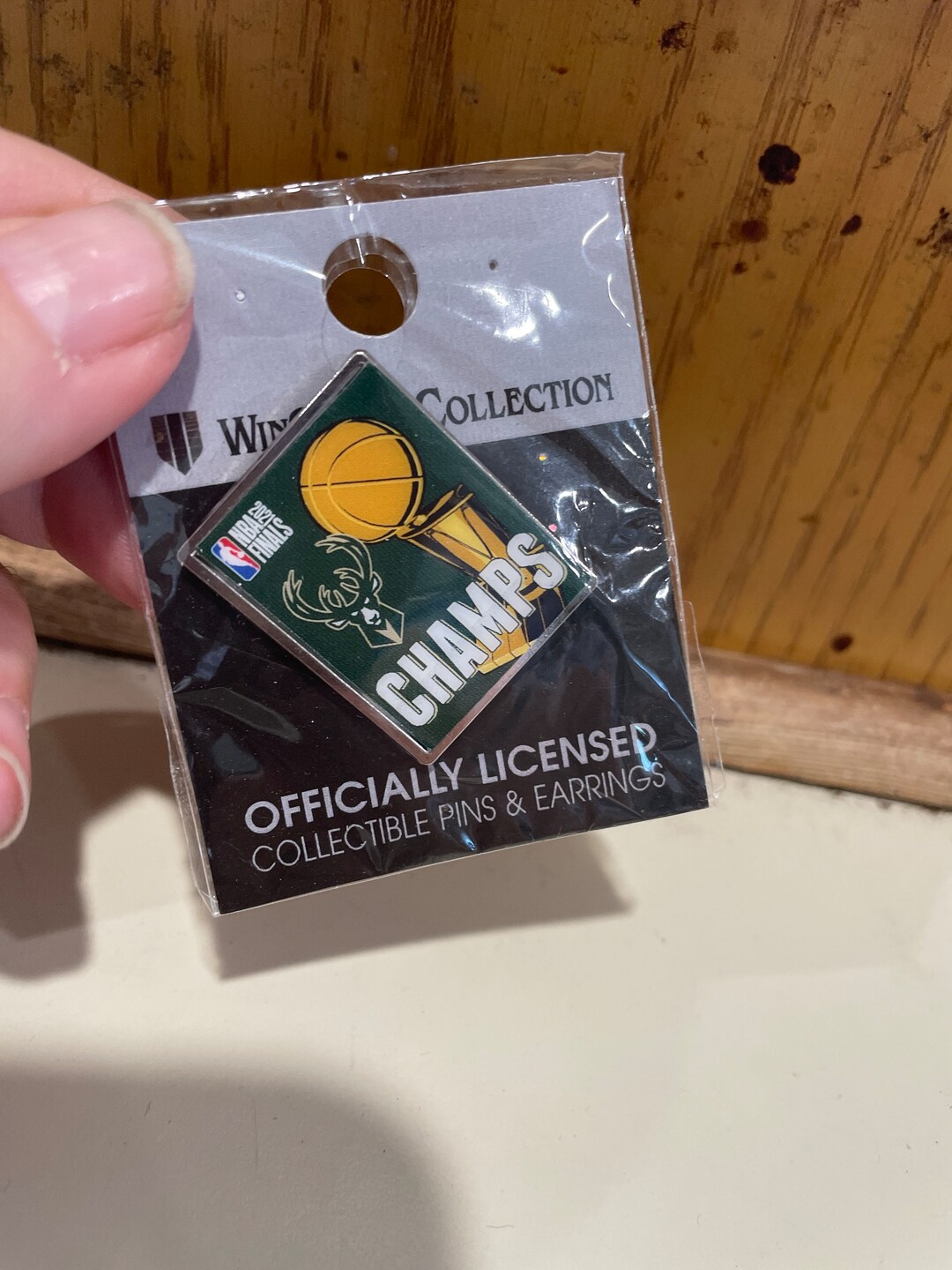 Milwaukee Bucks 2021 Nba Champions Pin Hat Lapel Collector - Etsy