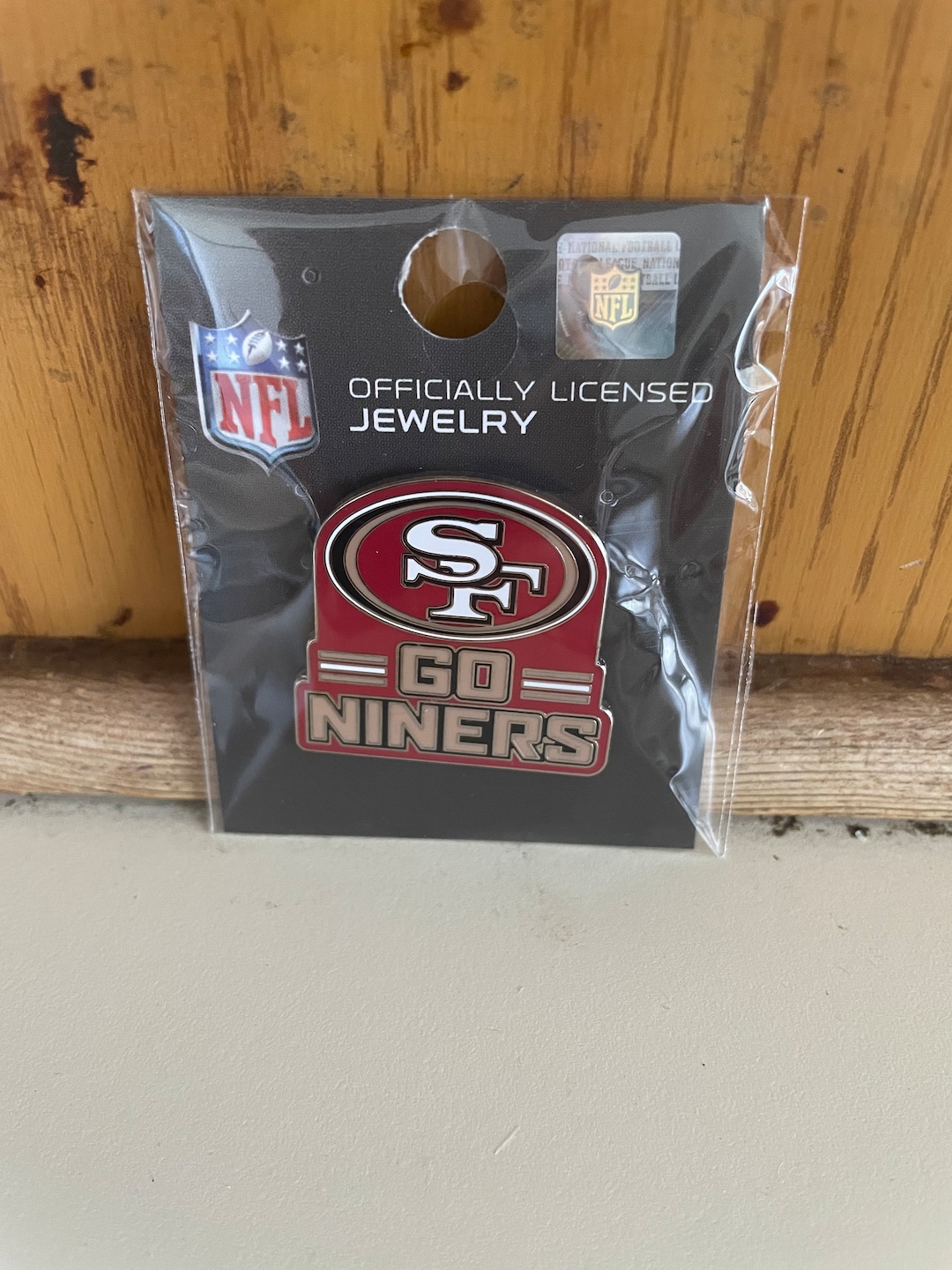 49ers Pin GO NINERS Hat Lapel Collector - Etsy
