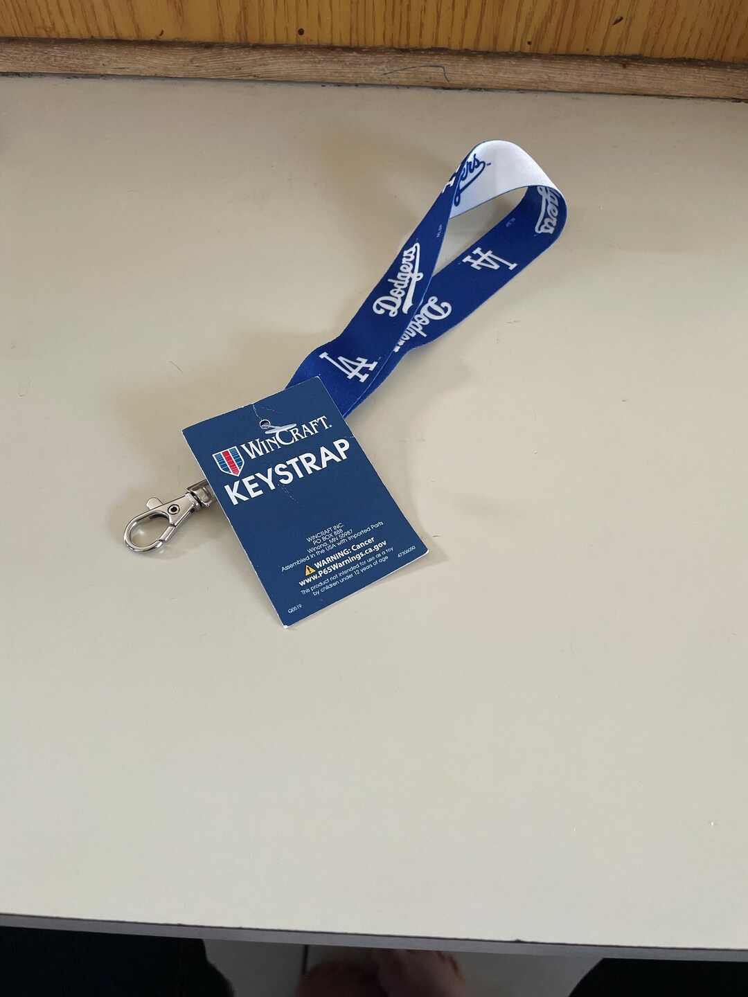 Dodgers 2 Tone Wristlet Key Strap - Etsy