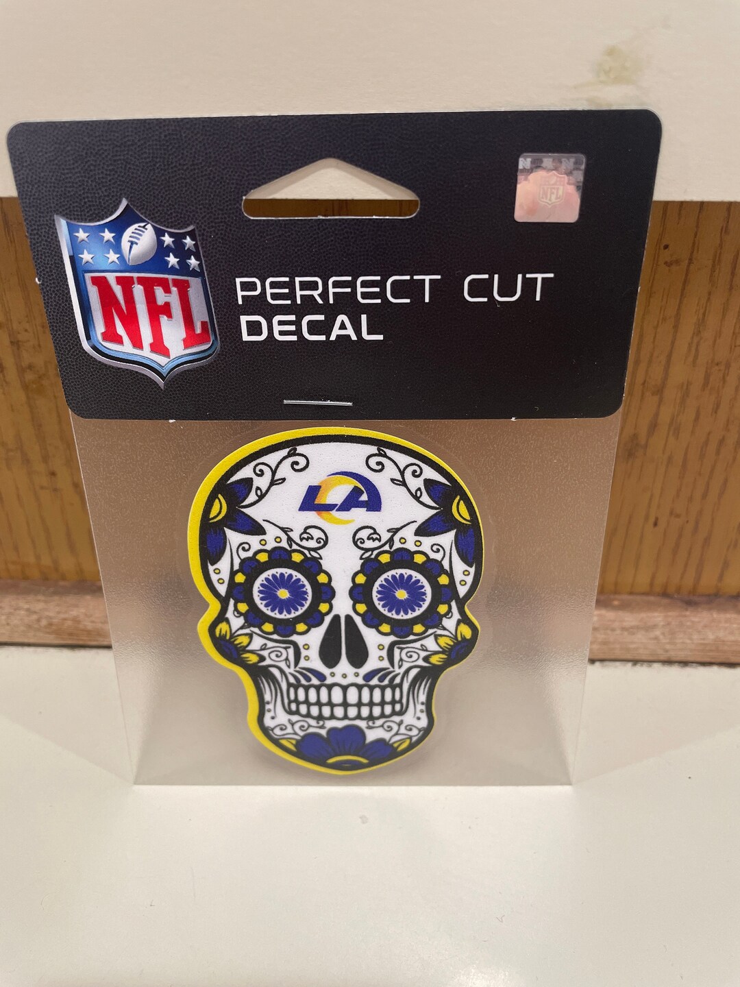 Los Angeles Rams Sugar Skull Decal 4x4 Dia De Los Muertos - Etsy