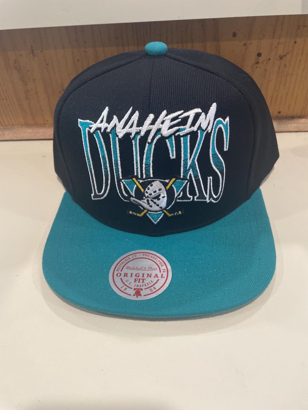 Anaheim Mighty Ducks Snapback Hat - Etsy