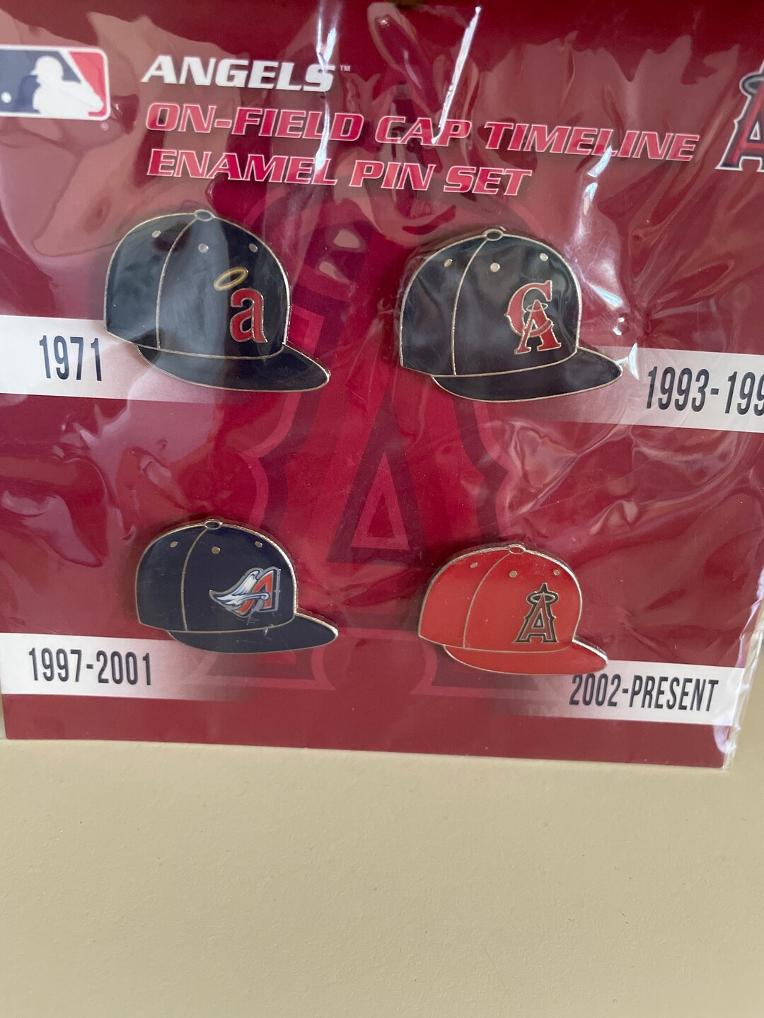 Anaheim Los Angeles Angels Timeline Pin Set - Etsy