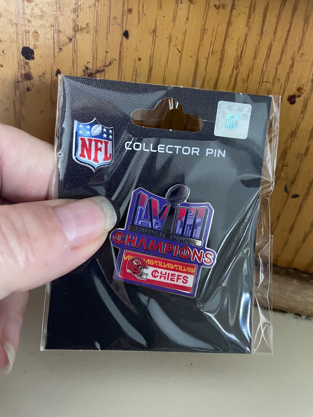 Kansas City Chiefs Champions Pin Hat Lapel Collector - Etsy