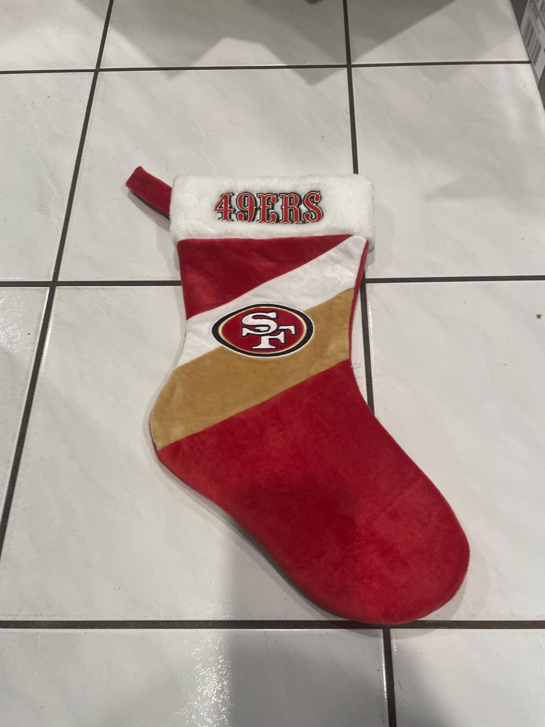 San Francisco 49ers Christmas Stocking - Etsy