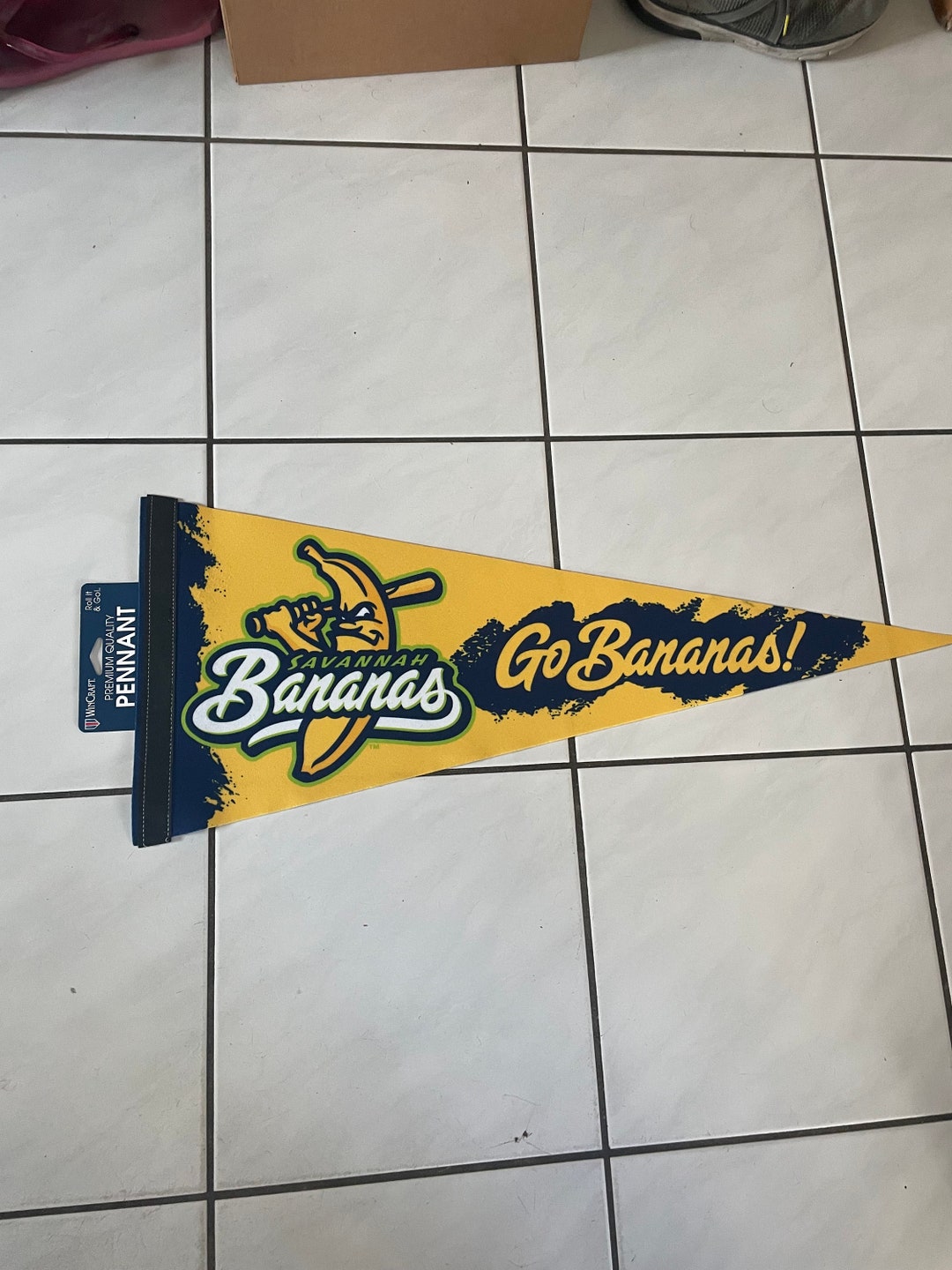 Savannah Bananas Pennant Premium Felt - Etsy