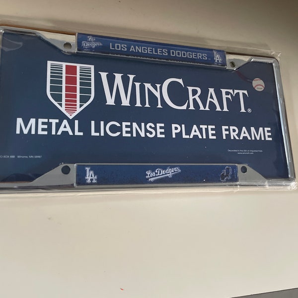 Dodgers License Plate Frame - Etsy