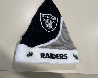 Raiders Santa Hat - Etsy