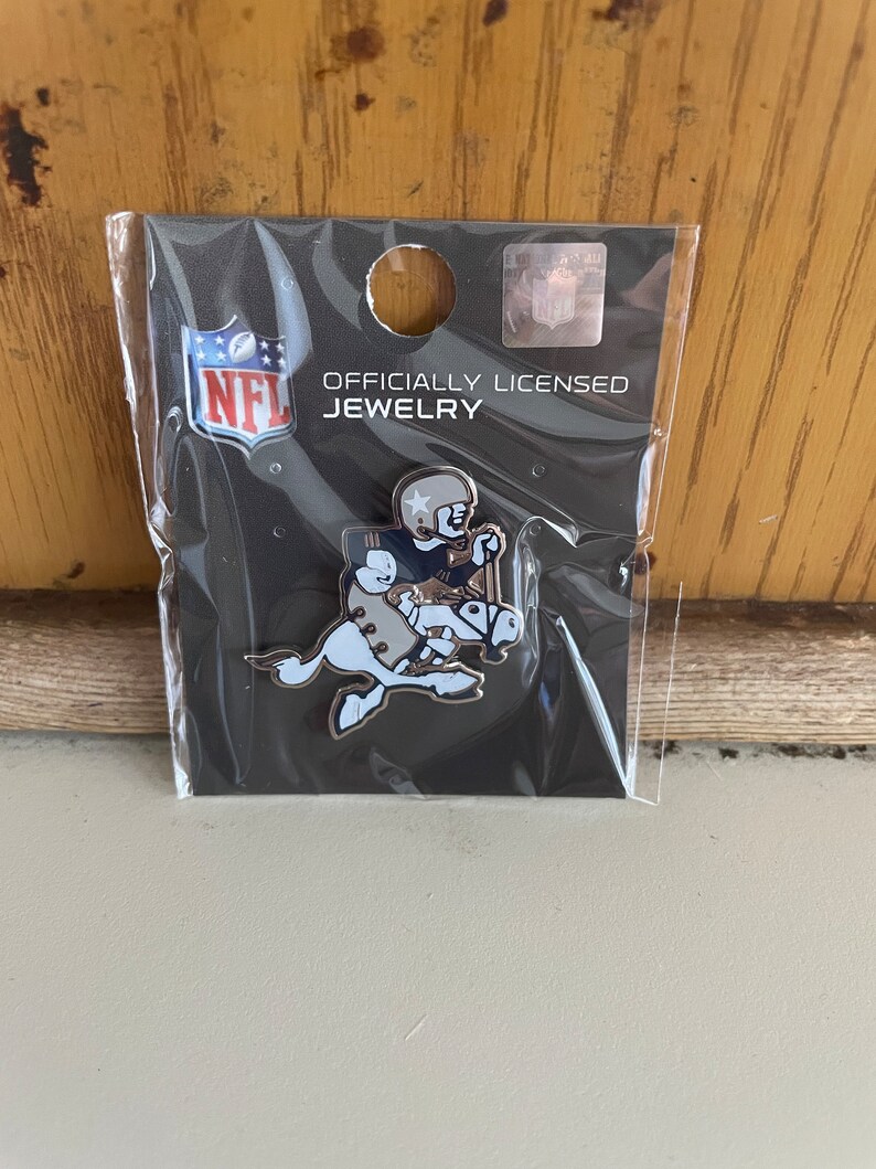 Dallas Cowboys Retro Pin Old School Logo - Etsy
