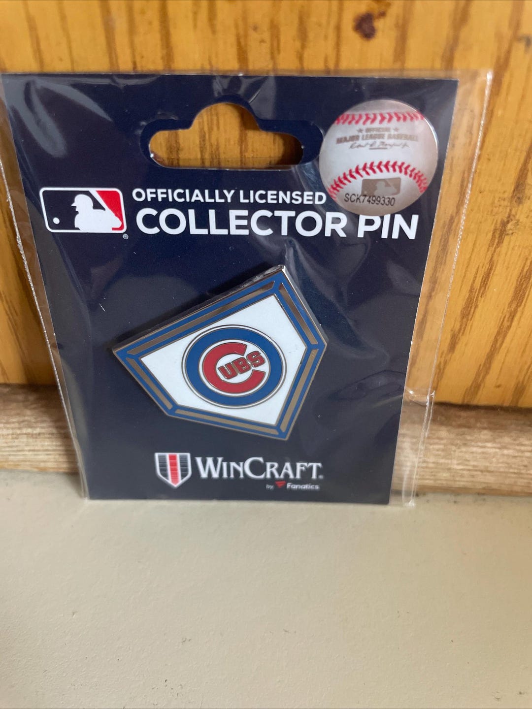 Chicago Cubs Pin Homeplate Design Hat Lapel Collector - Etsy