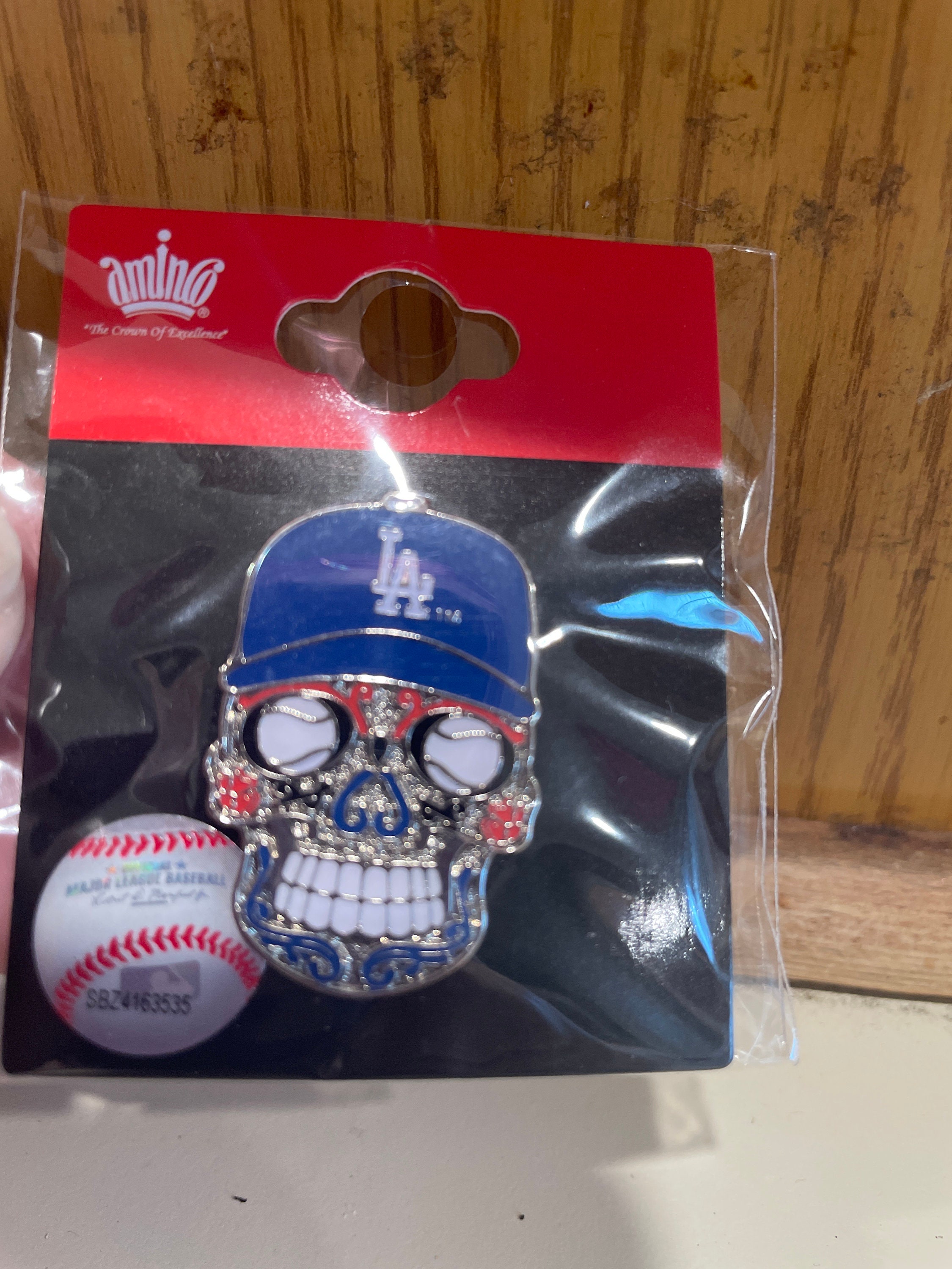 Dodgers Sugar Skull Pin . Stadium Exclusive Rare - Etsy