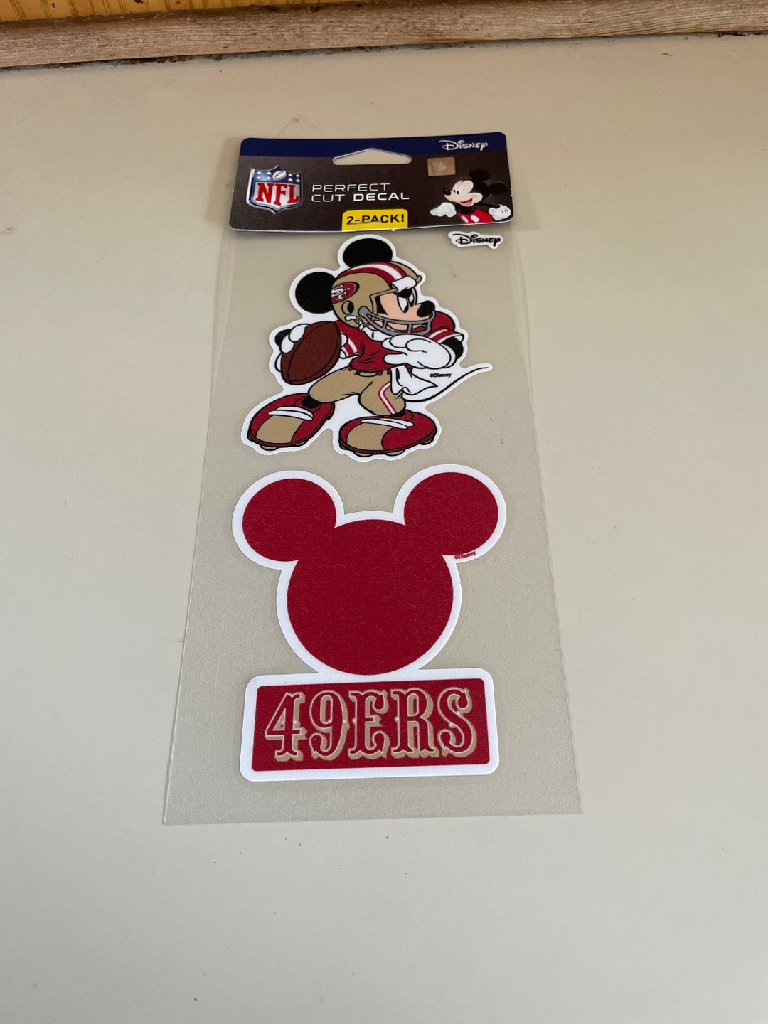 49ers Unique 2 Decal Set 4x8 - Etsy