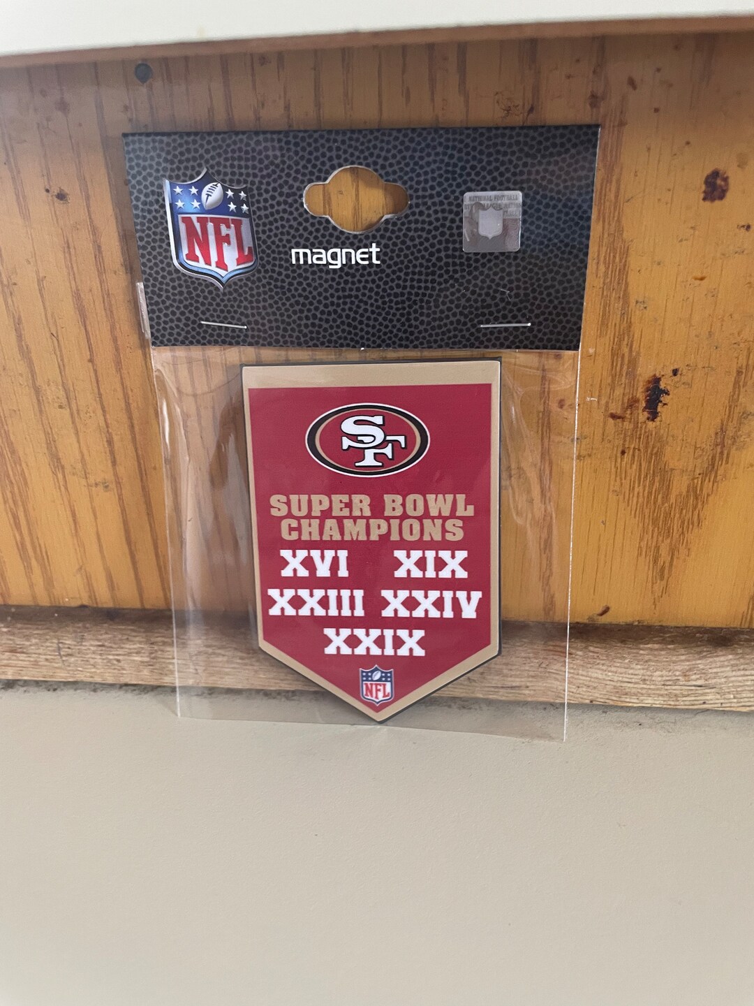 49ers Banner Magnet Champions - Etsy