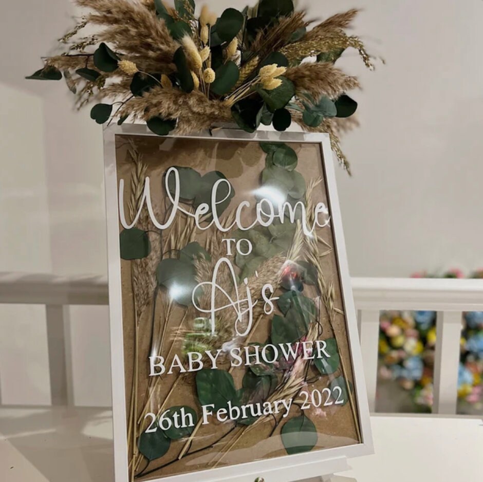 Vinyl Decal Sticker for DIY Baby Shower Welcome Sign Easy to - Etsy