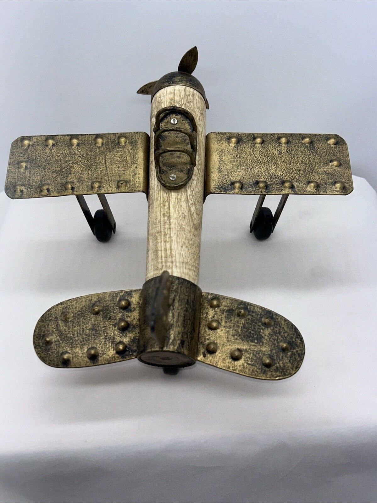 Metal and Wood Propeller Rustic Airplane Home Decor Office - Etsy