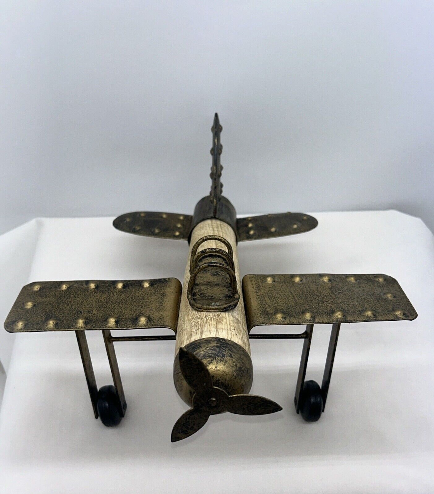 Metal and Wood Propeller Rustic Airplane Home Decor Office - Etsy