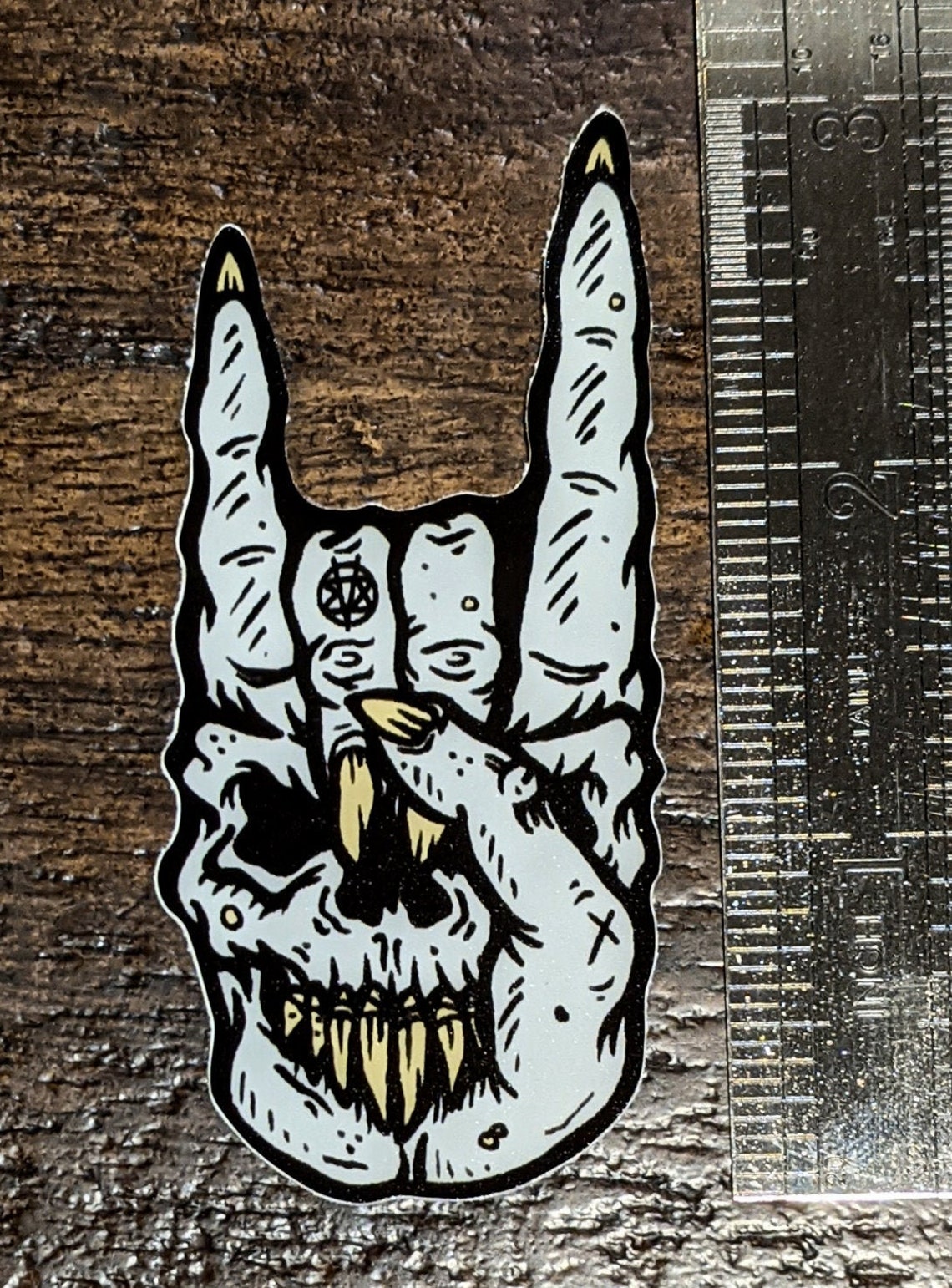 DOOM HAND 3 Sticker Vinyl Decal - Etsy