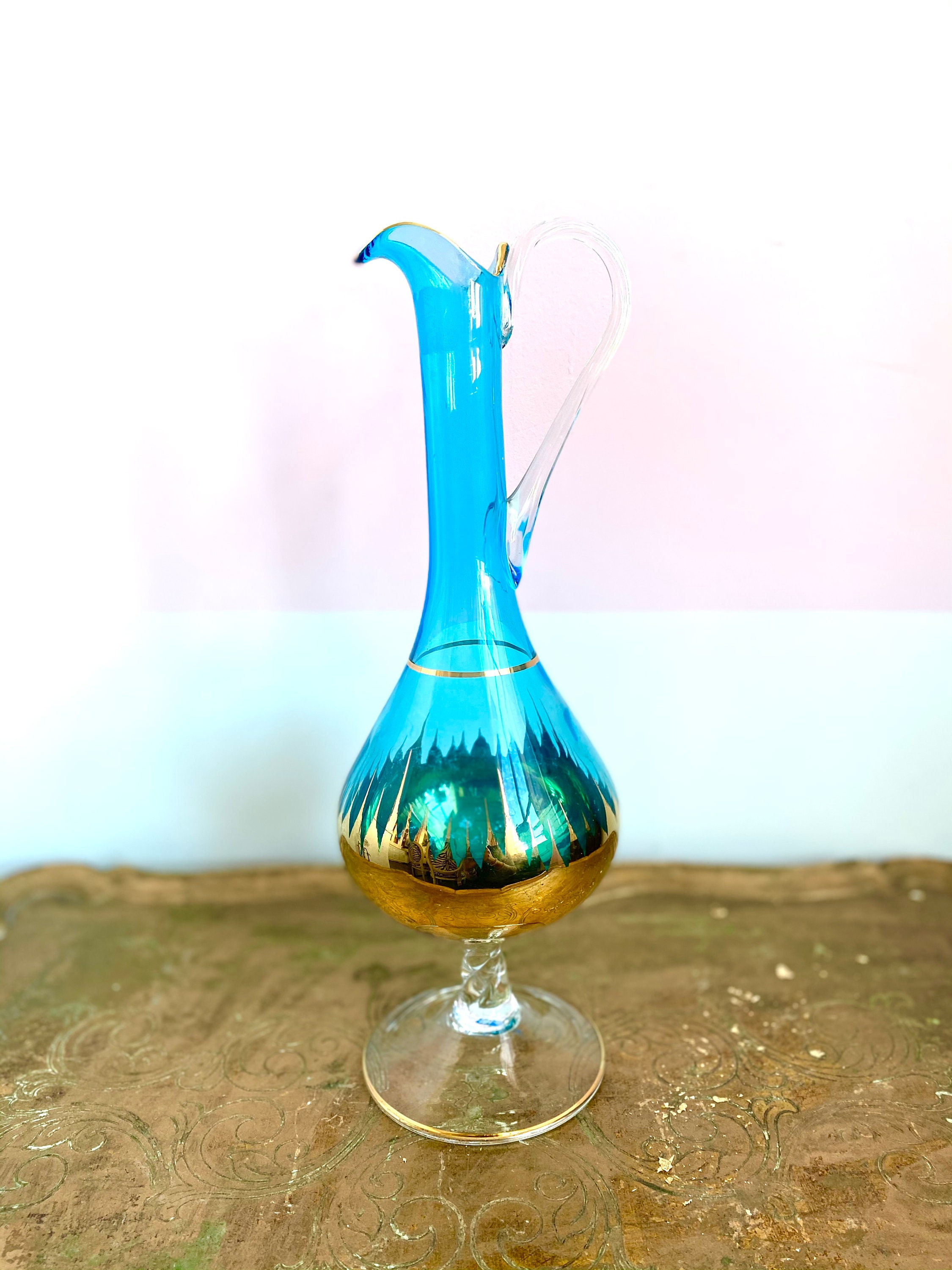 Cafe Italia Himark Jug Pitcher Carafe Italian Wine Water Decanter ...