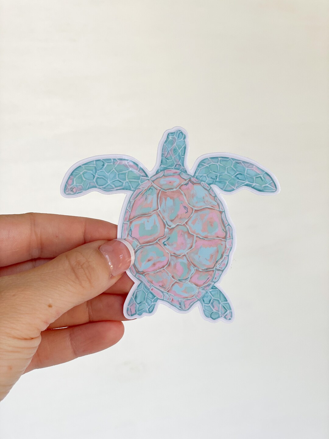 Sea Turtle Sticker Ocean Sticker Beach Sticker Waterproof - Etsy