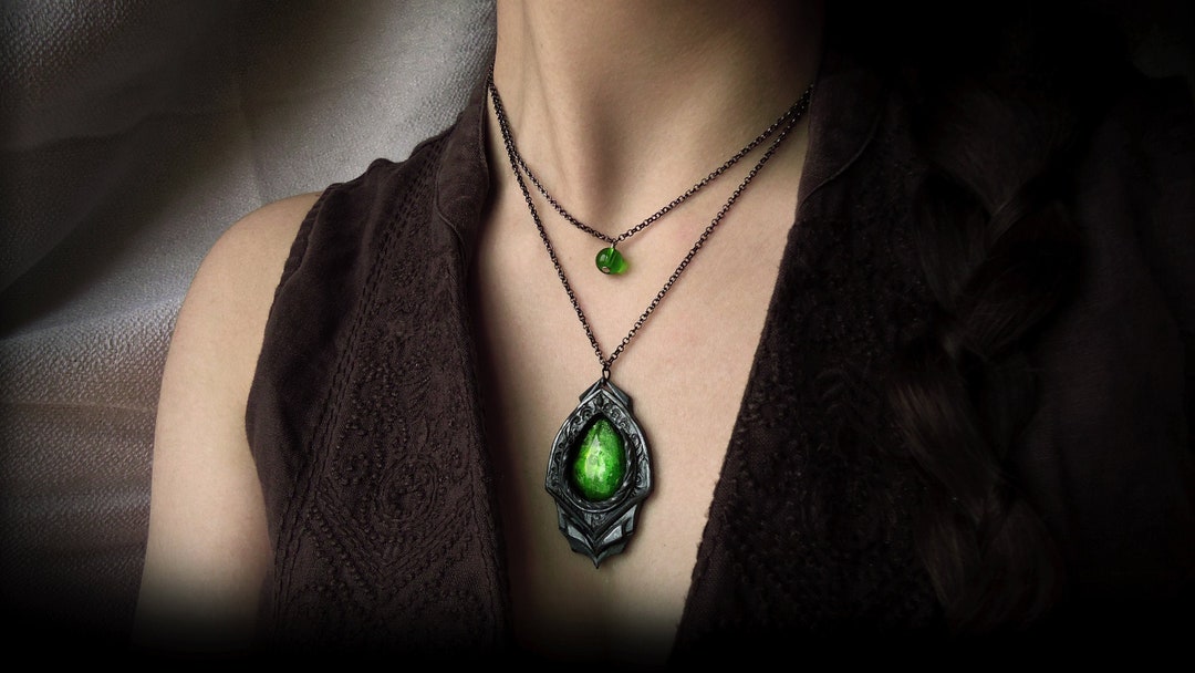 Bloodborne Inspired, Gothic Necklace, Fantasy Necklace, Goth Necklace ...