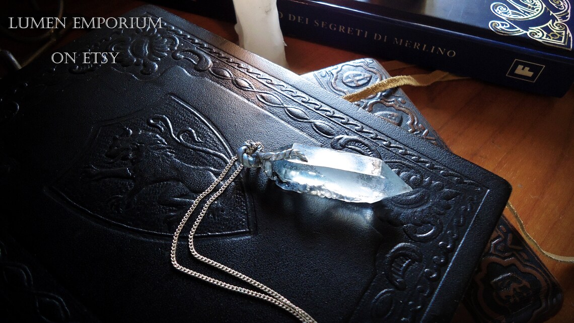 Magical Crystal Crystal Necklace Glow in the Dark Jewelry - Etsy