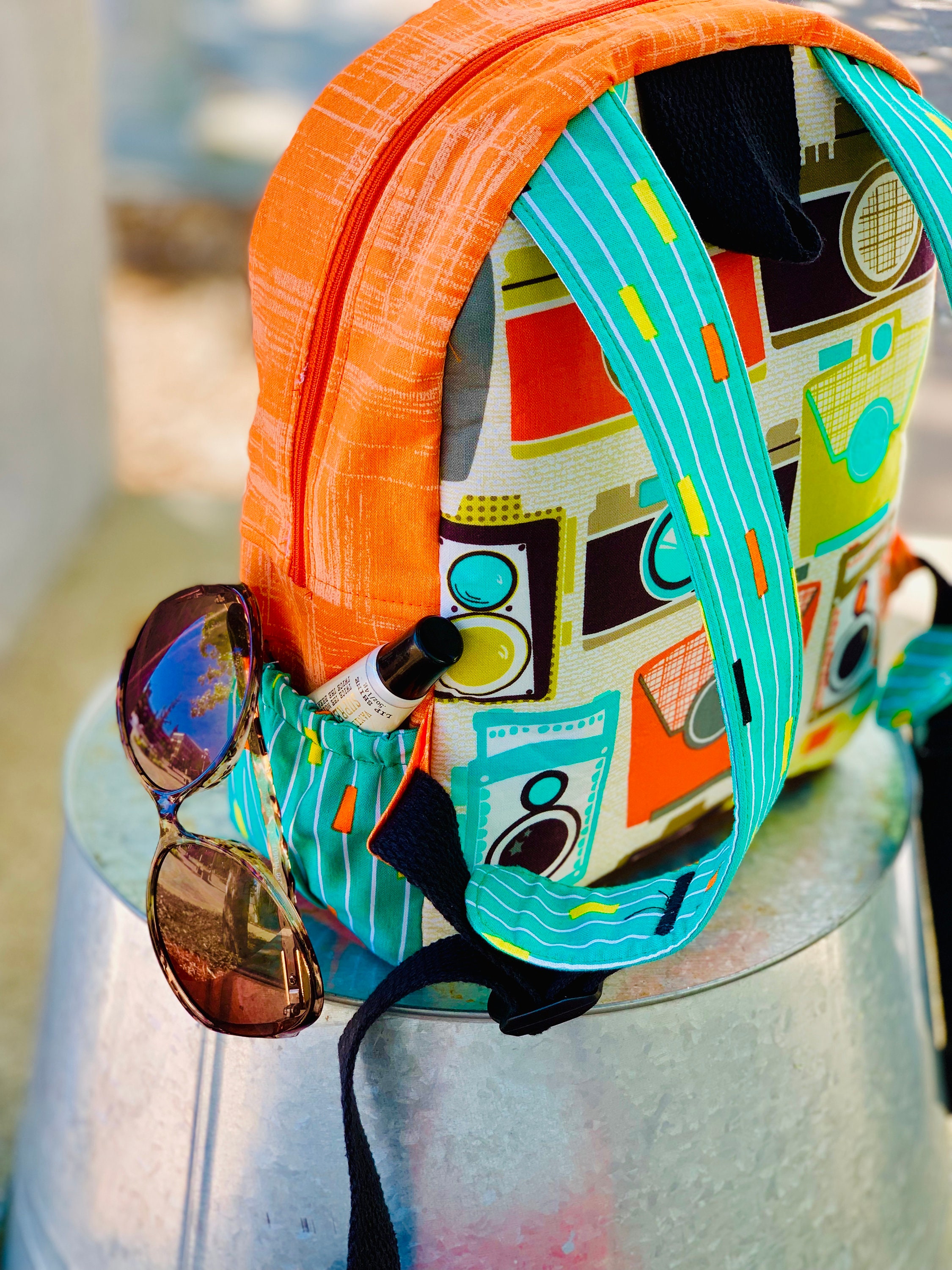 Digital Backpack PDF Sewing Pattern Mini and School Sized - Etsy