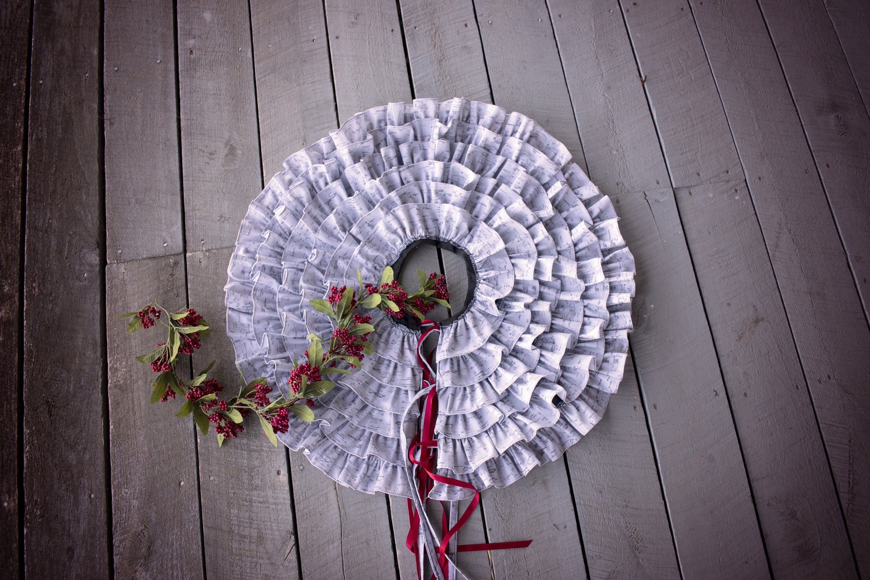 Full Tree Skirt PDF Sewing Pattern Collection 4 Styles and Several ...