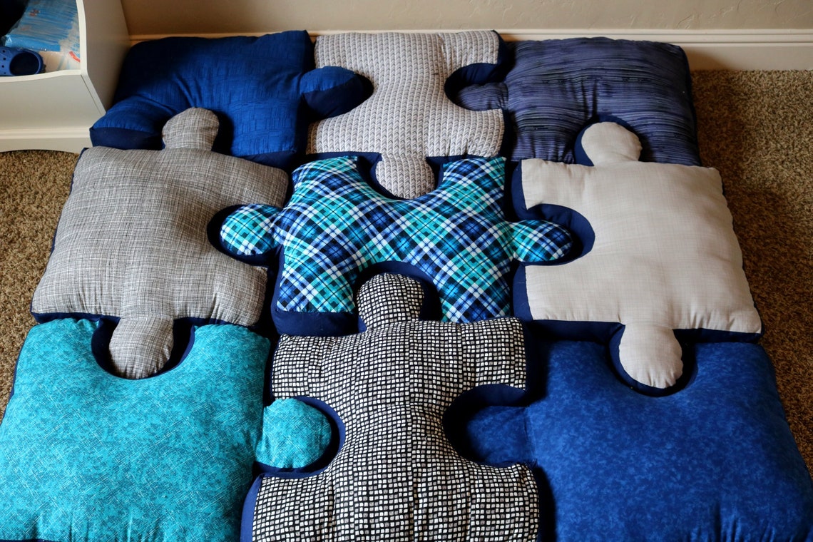 Puzzle Pad Digital PDF Sewing Pattern Unique Puzzle Piece - Etsy