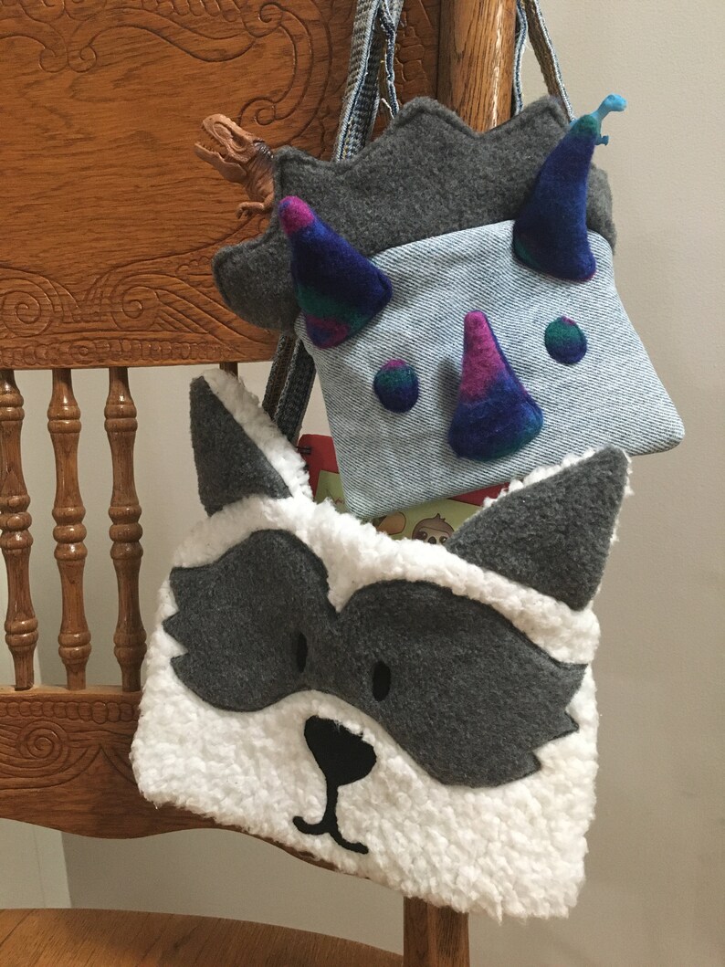 Pocket Pals PDF Sewing Pattern Animal Pockets Animal Faces - Etsy