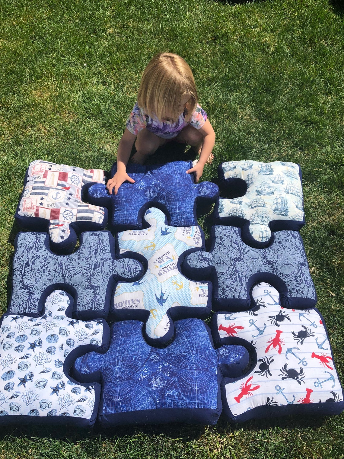 Puzzle Pad Digital PDF Sewing Pattern Unique Puzzle Piece - Etsy