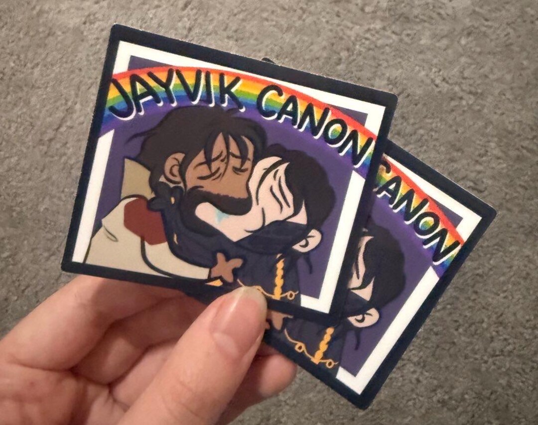 Jayvik is Canon Sticker - Etsy