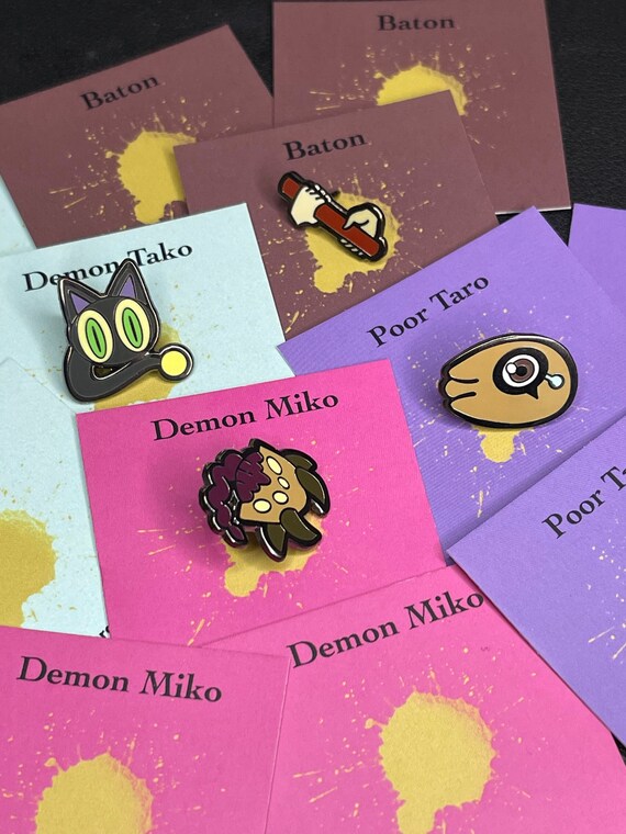 Devilman Mini Pins - Etsy
