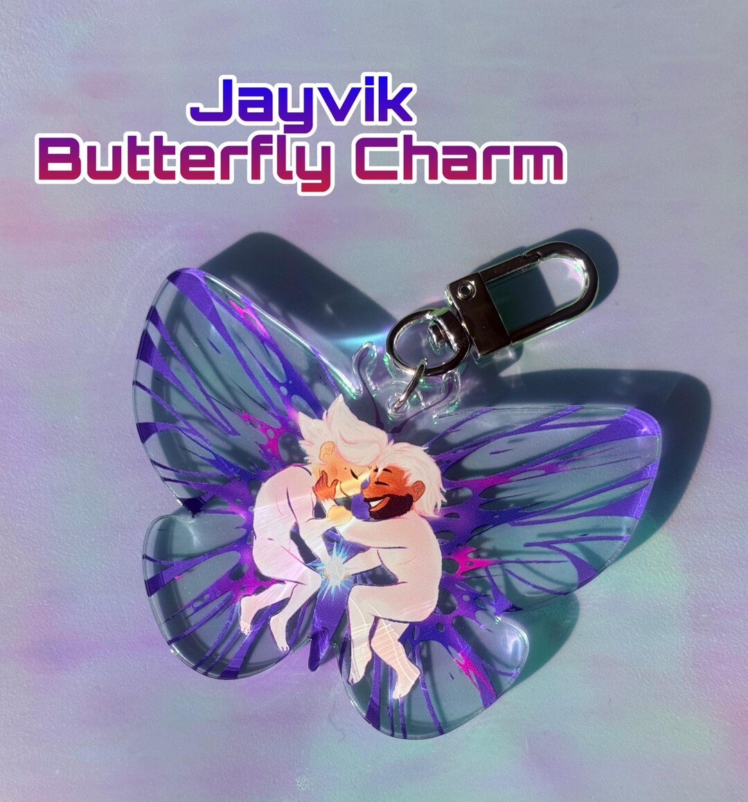 Jayvik Butterfly Charm (arcane/lol) - Etsy